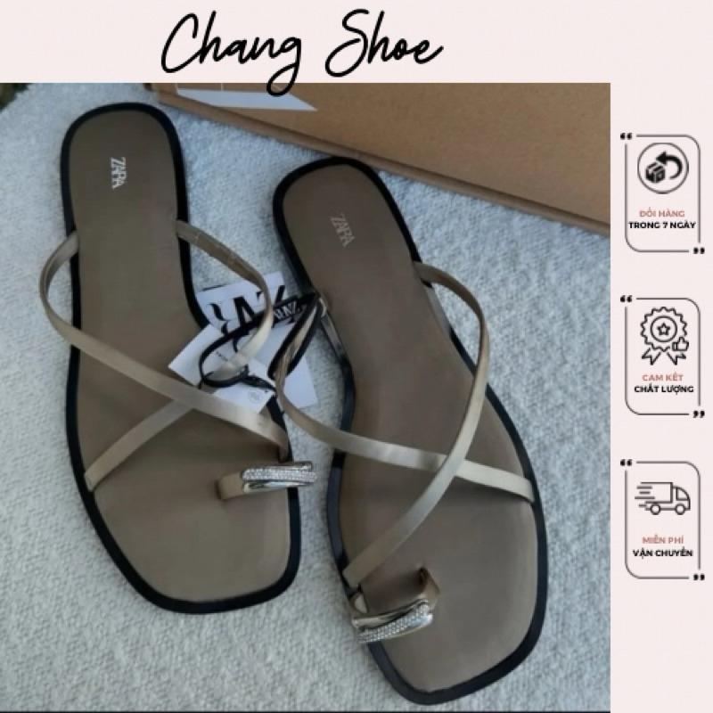 (Available) Women's beach sandals Z with thin straps and toe studded ...