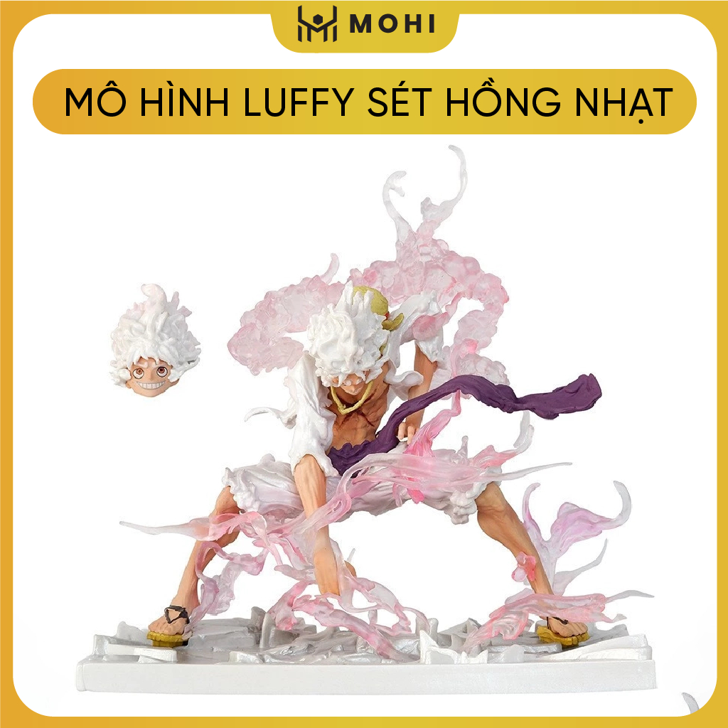 Light pink Lightning Luffy model is 24cm tall. OnePiece Model | Shopee ...