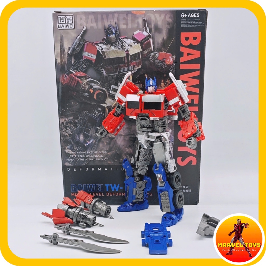 BAIWEI TW1030B Optimus Prime Model 18cm KO SS102 Transformer ...