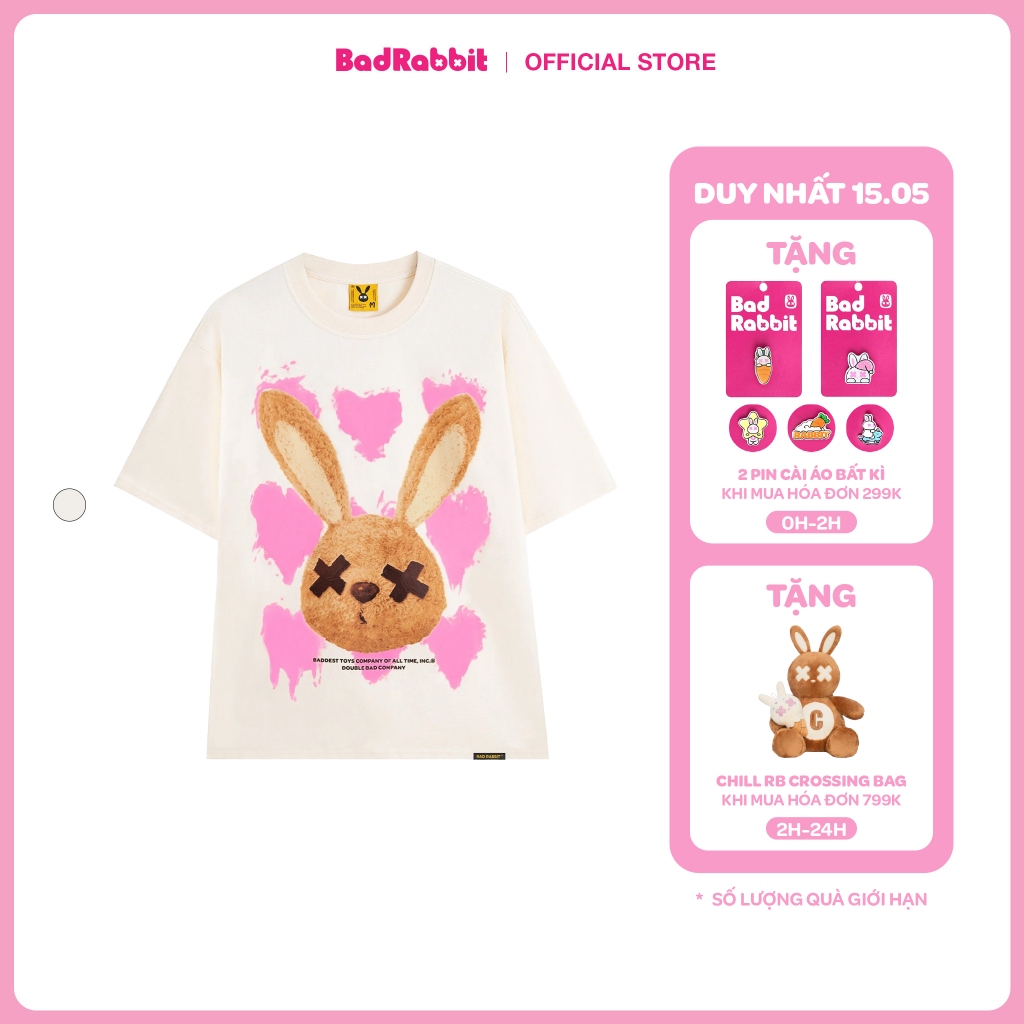 Unisex Bad RABBIT SWEET RABBIT TEE 100% Cotton - Genuine Local Brand ...