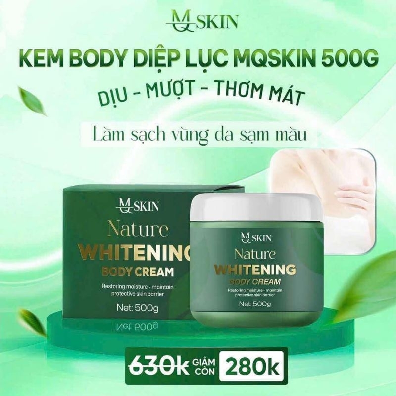 New MQ SKN Chlorophyll Body (genuine) 500gr | Shopee Philippines