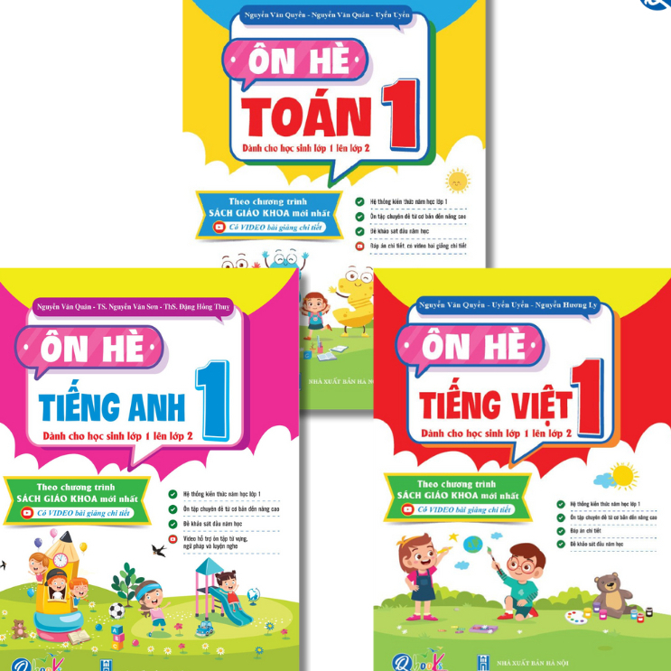 Books - Summer Review Combo Math, Vietnamese and English Grade 1 - New ...