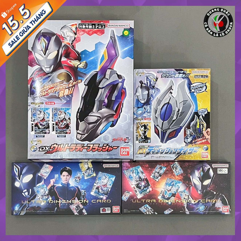 Genuine toy model DX D Flasher - DX Dimensionizer - Ultraman Decker ...