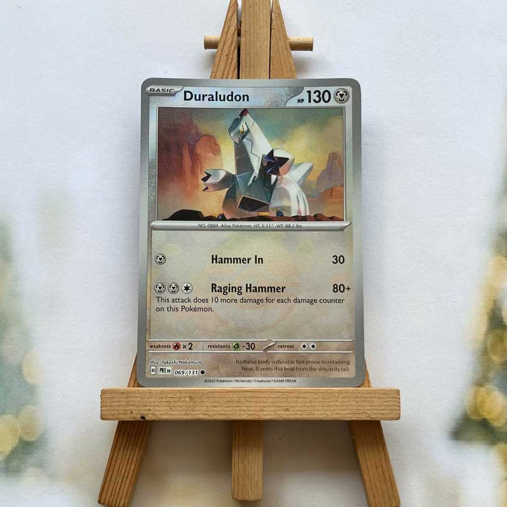 Pokemon Duraludon 069/131 Picture Card - Prismatic Evolutions Common ...