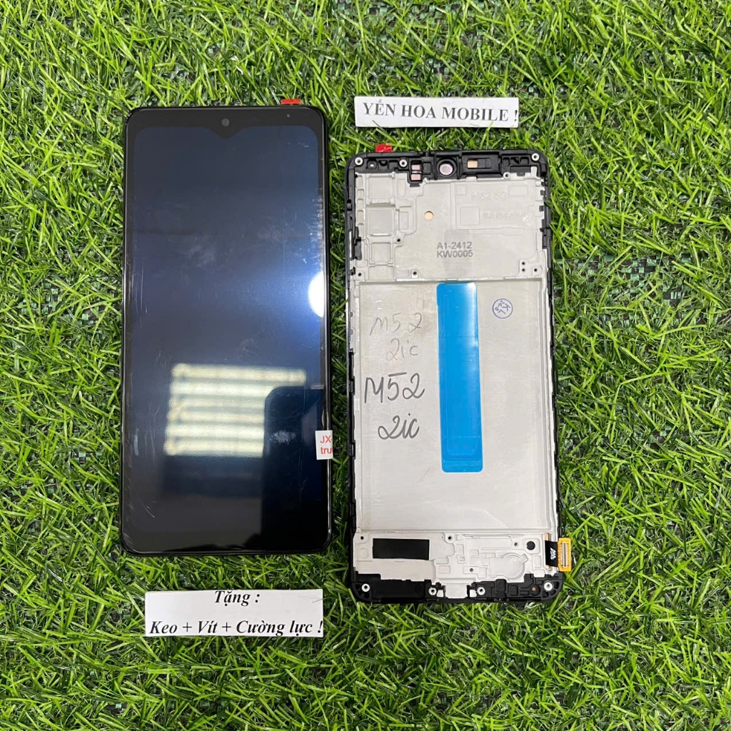 Samsung M52 Screen - FRAME - OLED (2IC) | Shopee Philippines