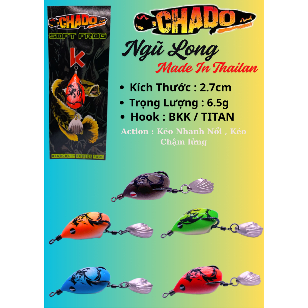 CHADO FIVE LONG clone specializes in snakehead fishing to treat bait ...