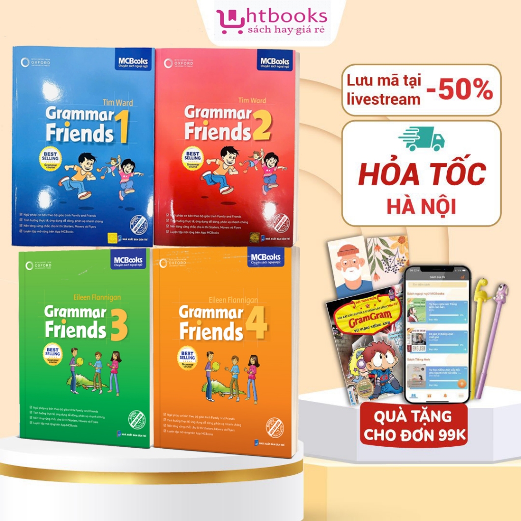 Book - Complete Set of 4 Grammar Friends Volumes and 5 Gram Volumes of ...