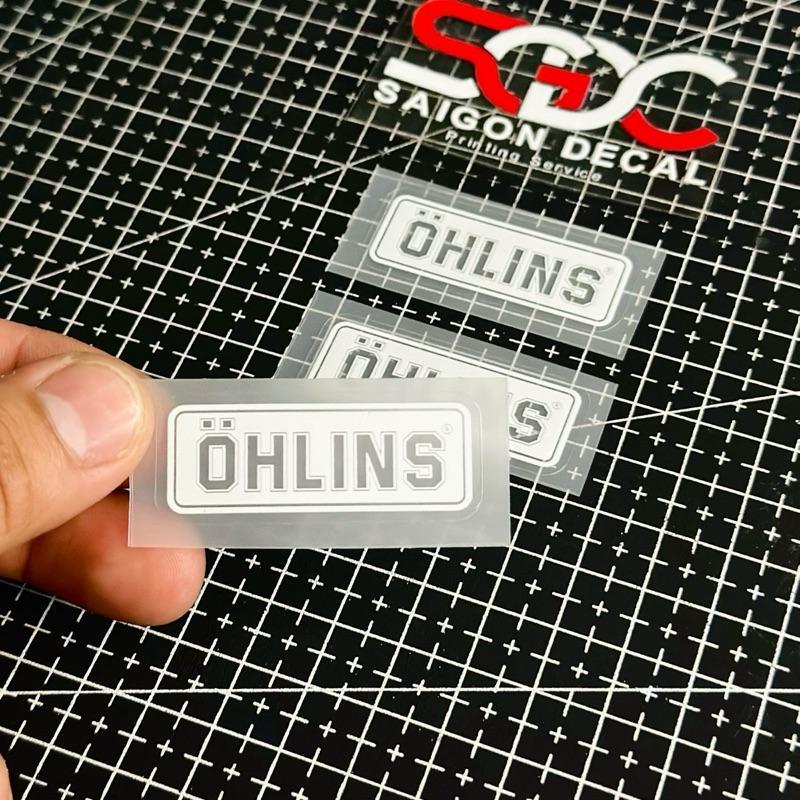 Hpa Ohlins Stickers of All Codes and Colors |SGDC - 1 Piece| | Shopee ...