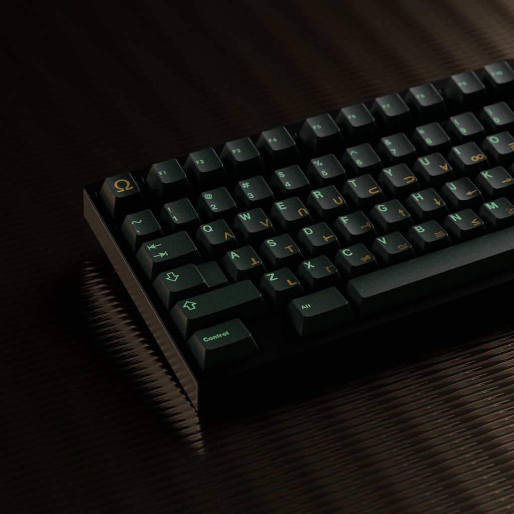 KeyKobo OHM keycap set (Cherry profile / ABS Triple-shot) | Shopee ...