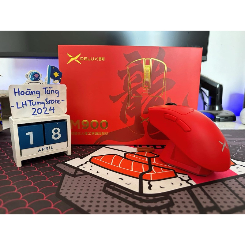 M900 wireless mouse (with RGB charging dock) | Shopee Philippines