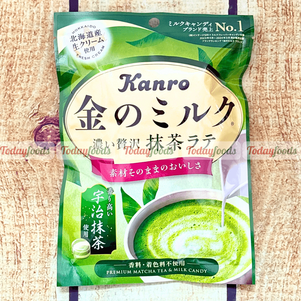 KANRO Japanese Matcha Green Tea Milk Candy 70G – Sweet and Melt Uji Matcha Flavor [NEW DATE ...