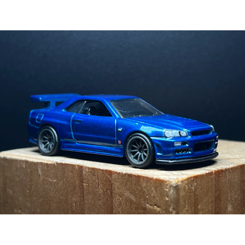 KentNgoShop Hot Wheels Premium Nissan Skyline R34 Model Car - 1/64 ...
