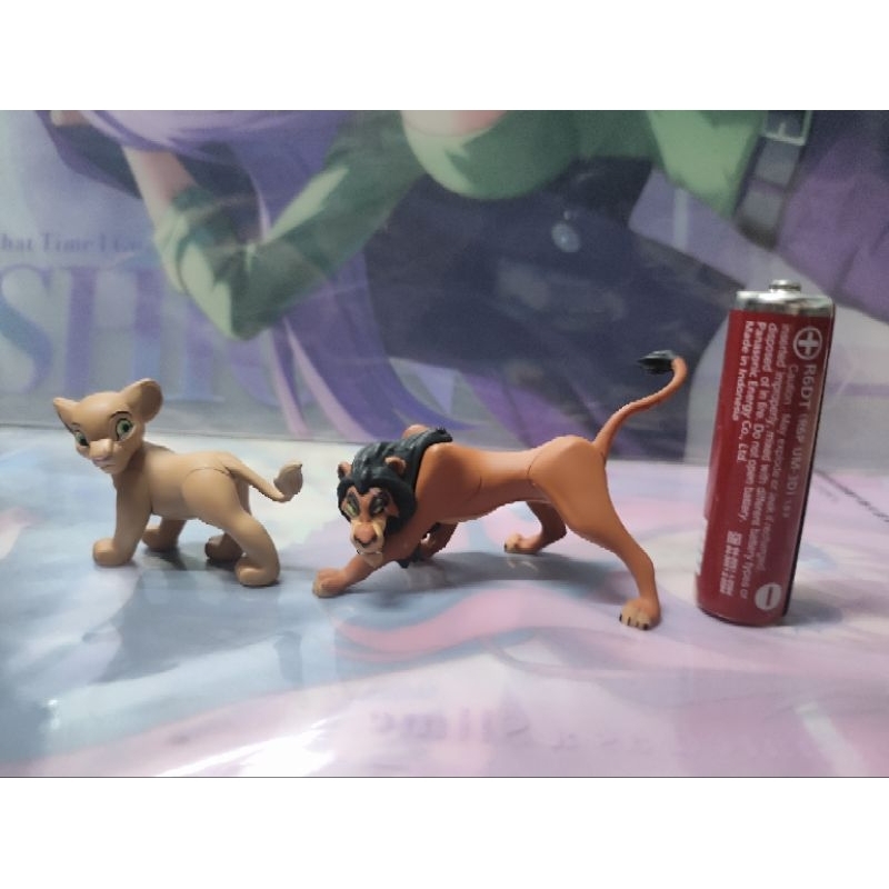 Nala kid and Scar model in the lion king Disney lion king | Shopee ...