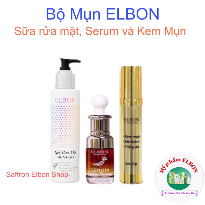 ELBON Acne Skin Combo - Clears Acne, Whitens Skin, Fade Dark Spots ...