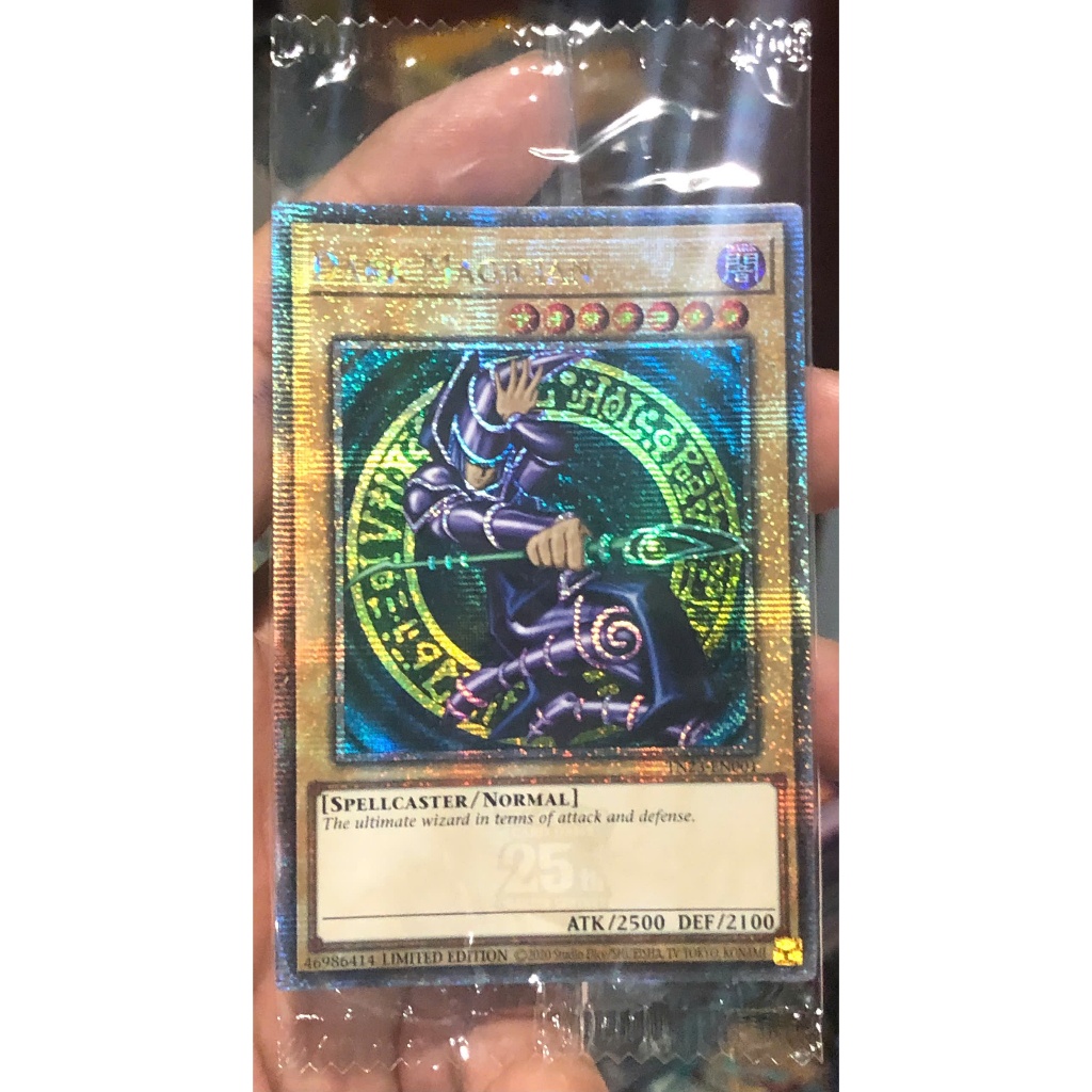 [KW2 Yugioh] [EN-UK] [Nice Art] Dark Magician Card - TN23-EN001 - Quarter Century Rare 1st ...