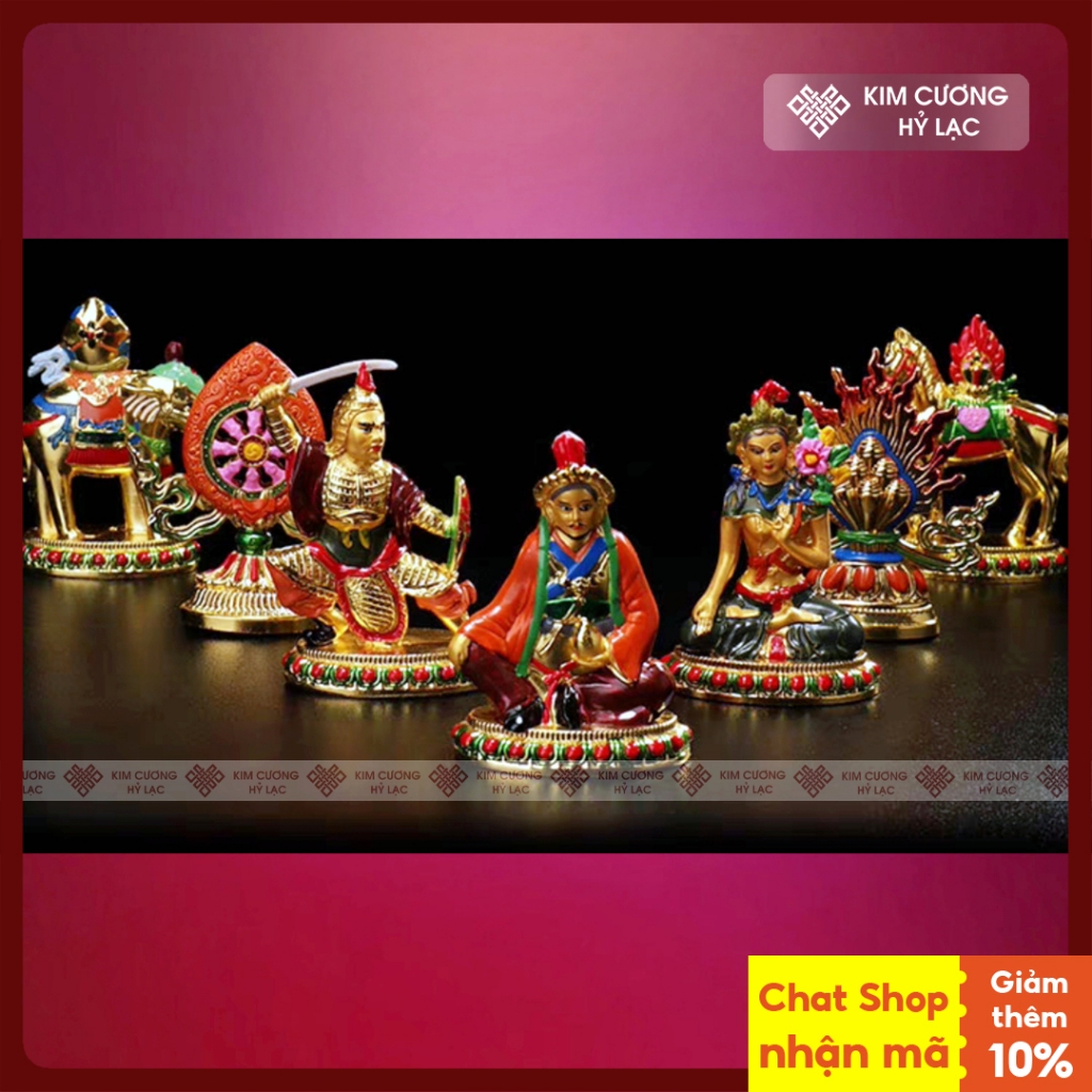 Set of Seven Treasures Alloy, Seven Treasures King Painted [Diamond of ...