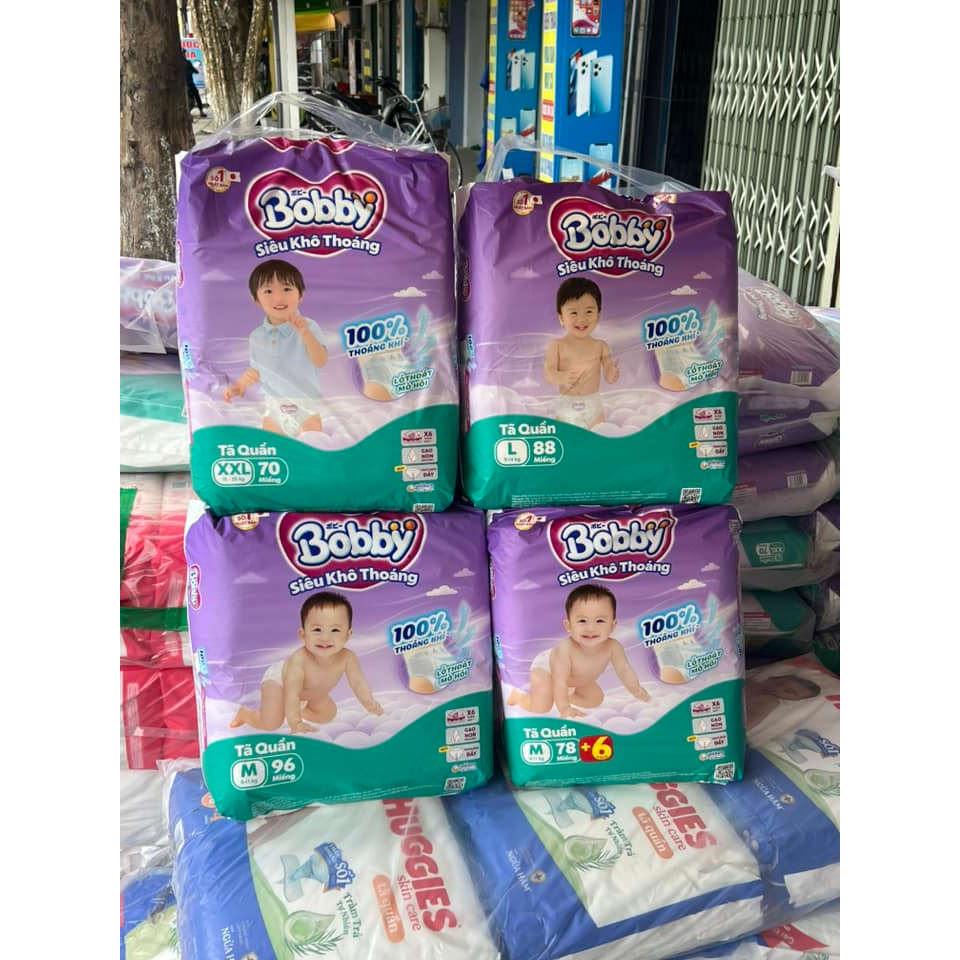Bobby Ultra diapers M 96/ L 88/ XL 76/ XXL 70 pants of all sizes for ...