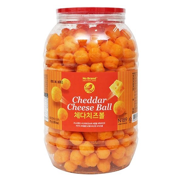 No Brand Snack Balls Cheddar Cheese Flavor 370G Jar | Shopee Philippines