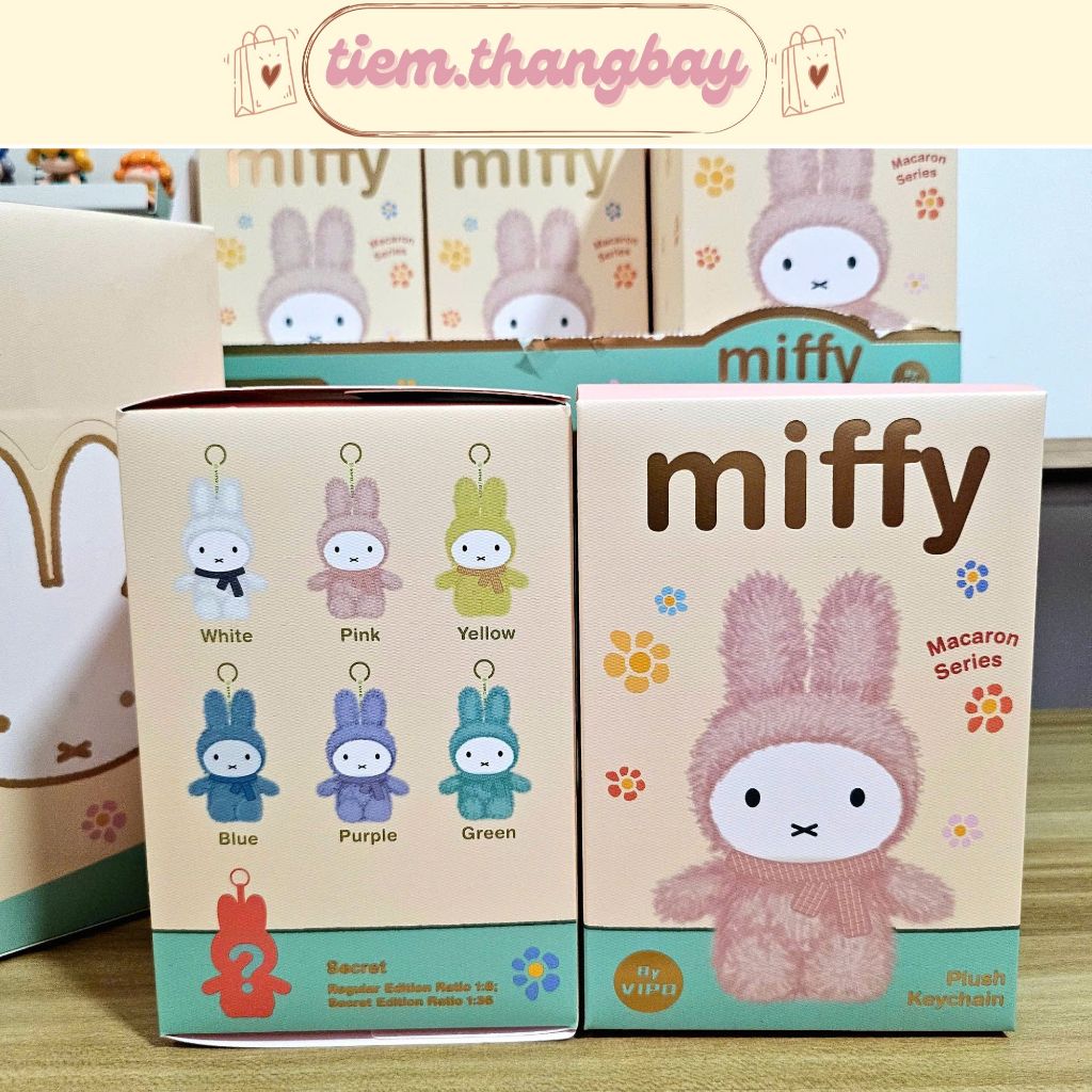 (Read description carefully) (AUTH) BLIND Box VIPO MIFFY PLUSH KEYCHAIN ...