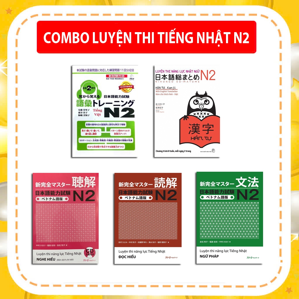 Book - Most Standard N2 Japanese Proficiency Test Preparation with ...