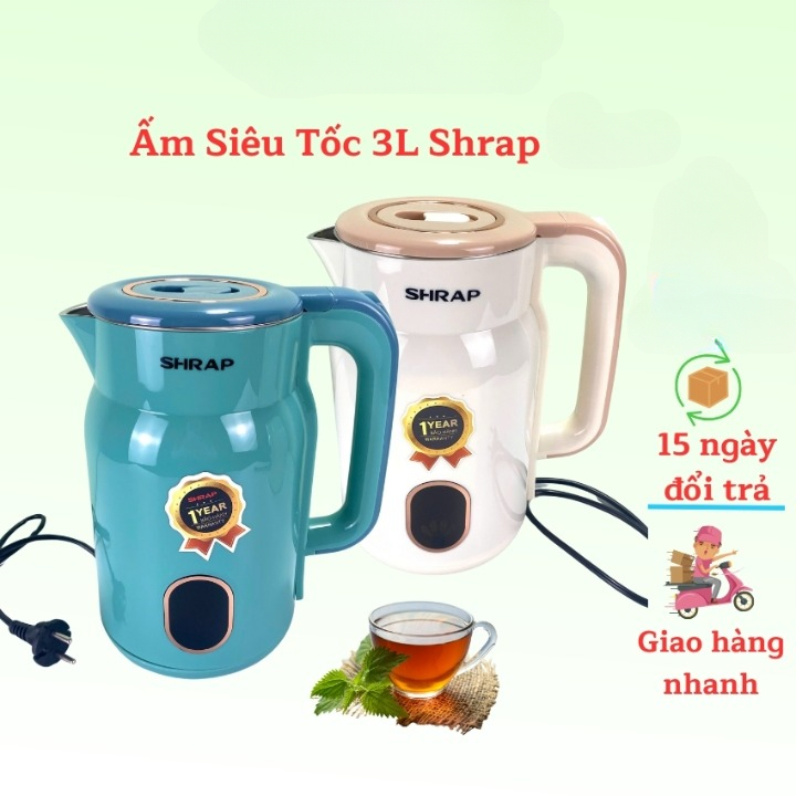 Sharp Electric Kettle Model SH-38 Capacity 3L Capacity 1500w ...