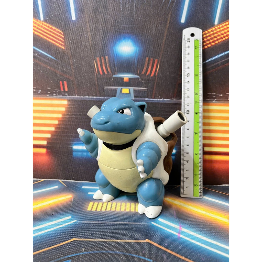 Genuine Pokemon Blastoise model Tomy 1998 - Dirty as shown | Shopee ...
