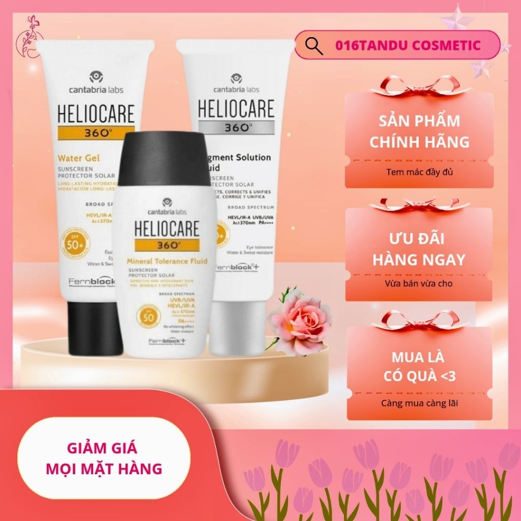 Heliocare 360 Sunscreen SPF 50 PA++++ 50ml | Shopee Philippines