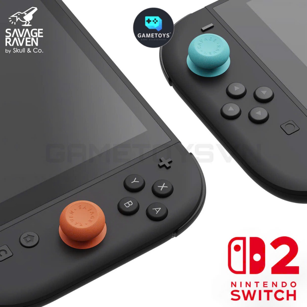 Genuine combo set of 3 Analog (Skull&Co) buttons for Nintendo Switch 2 ...