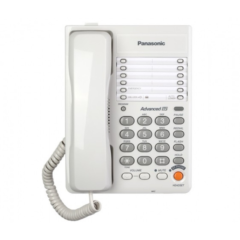 Panasonic ts820 desk phone with 2-way external speaker conversation ...