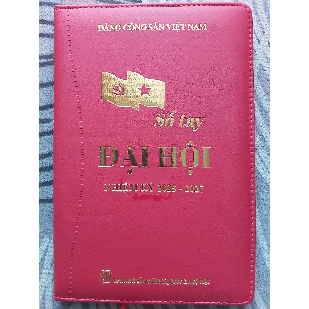 Party Member notebook with red leather cover, new model 2025, term 2025 ...
