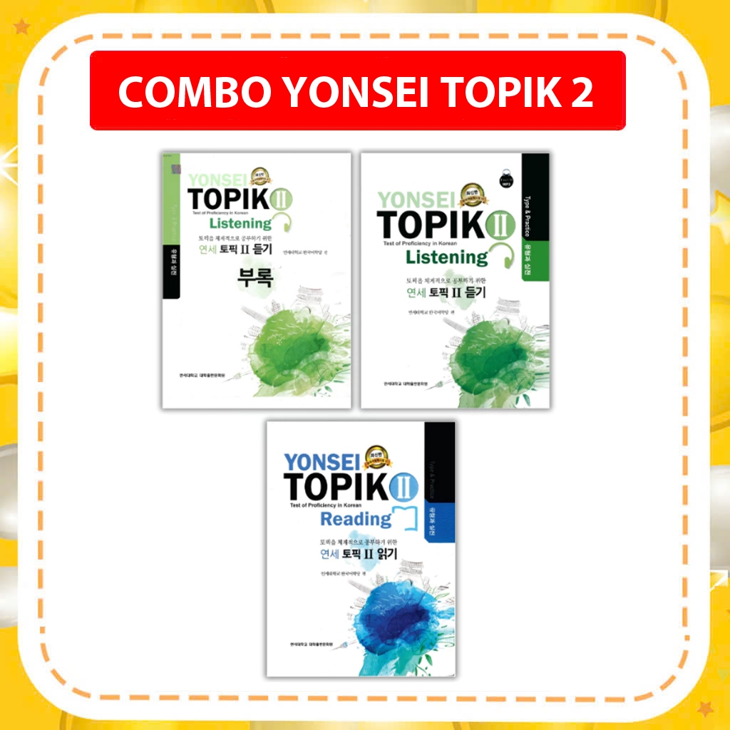 Book - Yonsei Topik II Exam Preparation (Optional) | Shopee Philippines