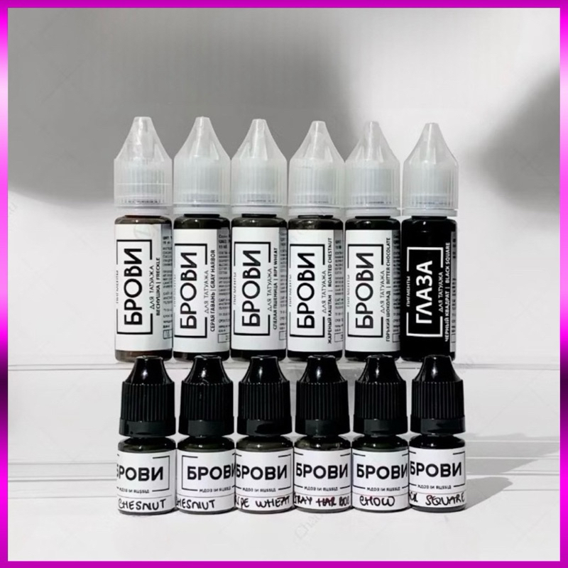 Genuine Russian Brovi Tattoo Ink - Dcpx Linh Anh | Shopee Philippines