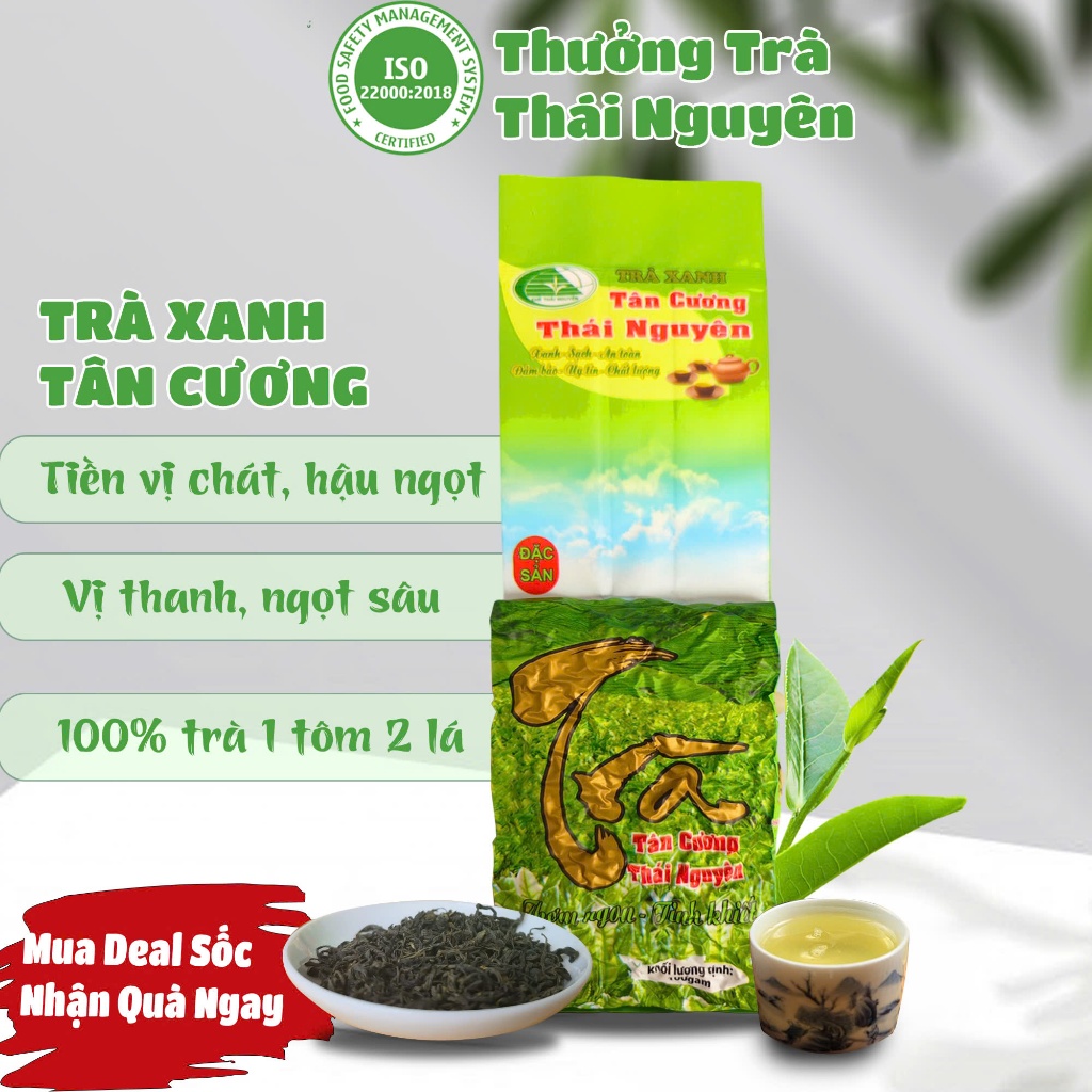 Tan Cuong Bud Tea Type 1 Bag 100g Thai Nguyen Tea - Premium Green Tea ...
