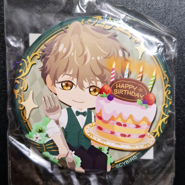 Keith Howell badge - genuine Japanese Ikemen Ouji / Ikemen Prince game ...