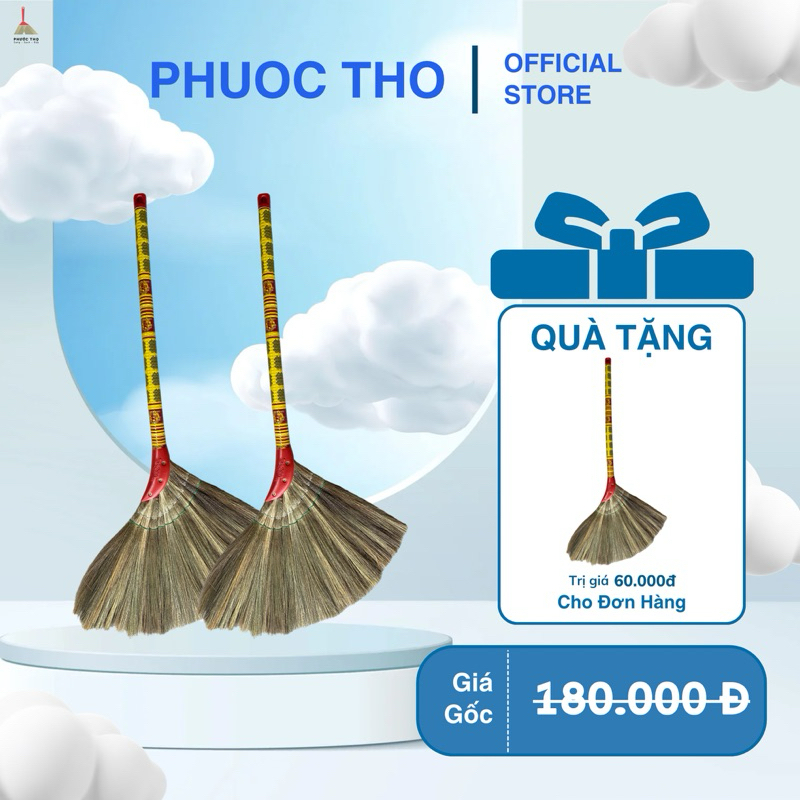 [Combo10] Buy 2 get 1 free Dragon Stamp plastic broom, thick and sturdy ...