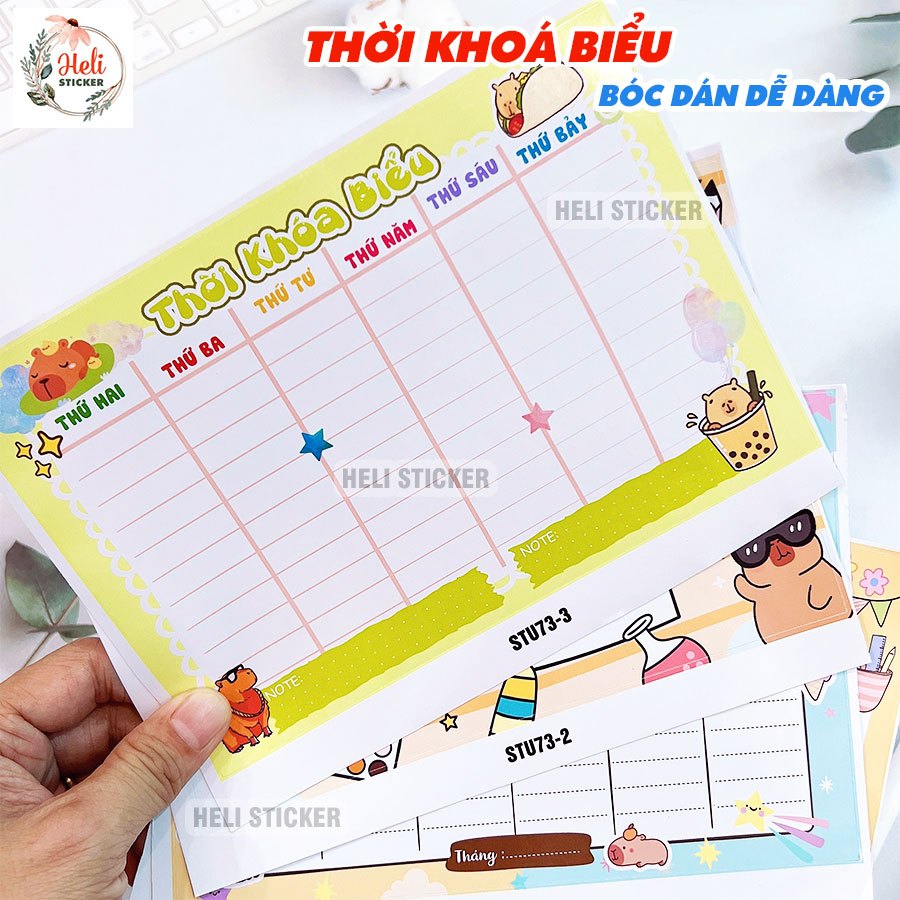Timetable Decal Assorted Timetable Stickers for Timetables and ...