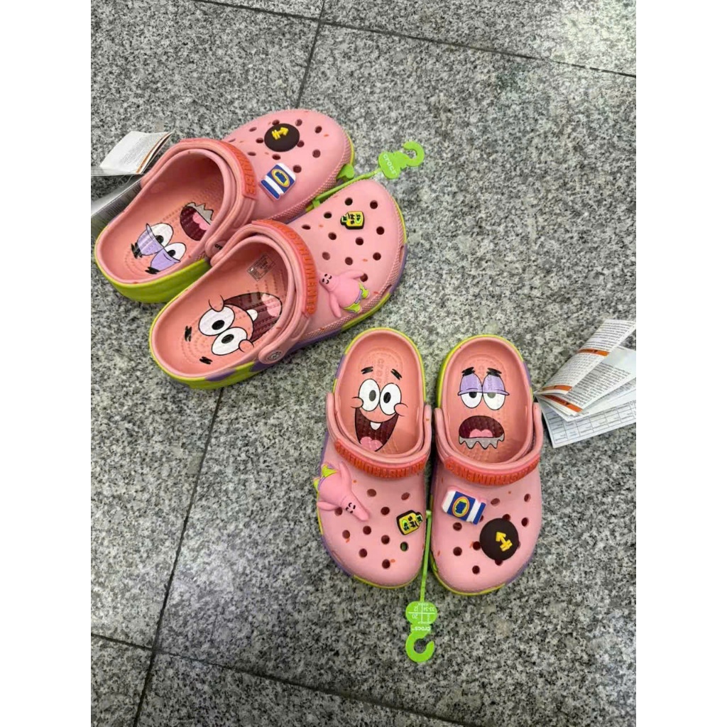 Crocs SpongeBob Patrick Star Clog Slippers | Shopee Philippines