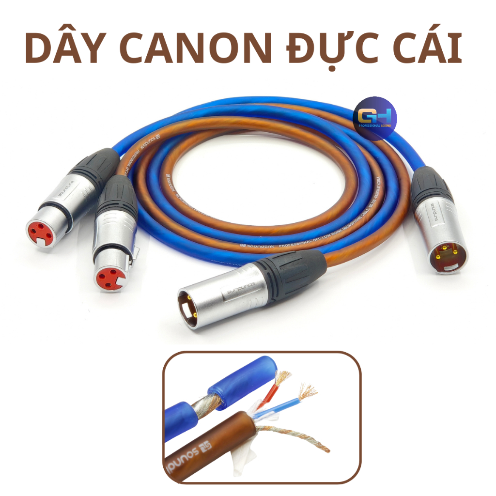 Canon male and female wire, copper wire, copper jack (Price is for 1 ...