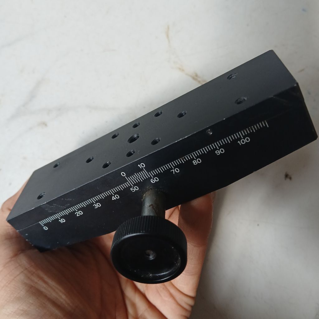 MISUMI DPI aluminum fish gill sliding table, 60mm stroke, disassemble ...