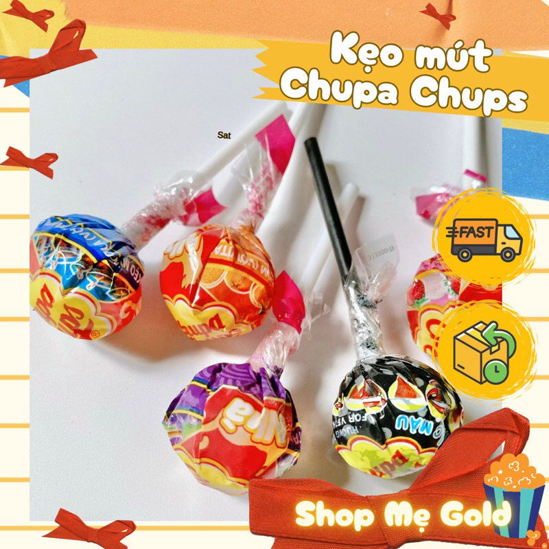 Chupa Chups mixed flavor lollipop (10g stick), snacks | Shopee Philippines