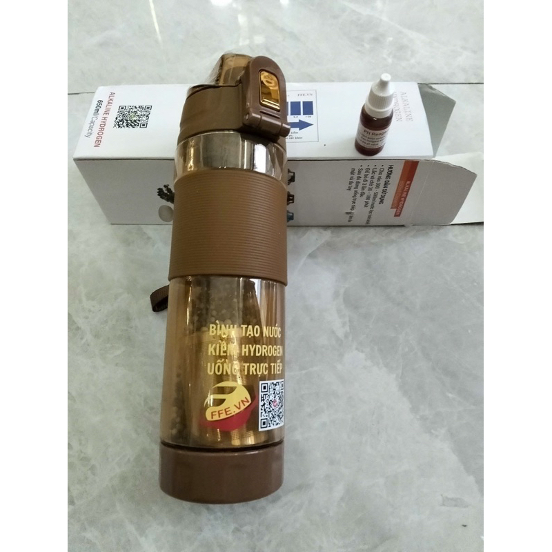 Genuine High Quality 650ML Alkaline Ionized Water Bottle used as an ...