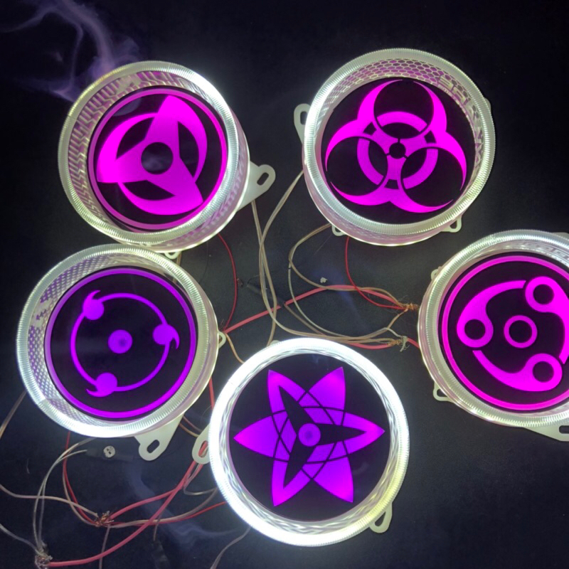 3d led ring with sharingan light for electric vehicles and motorbikes ...