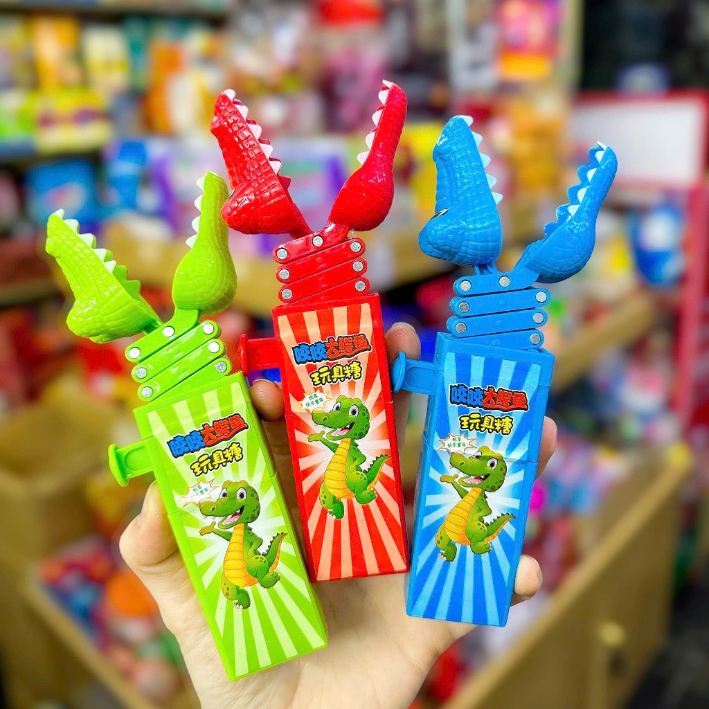 XO ODD 1 CROCODILE SPRING TOY CANDY | Shopee Philippines