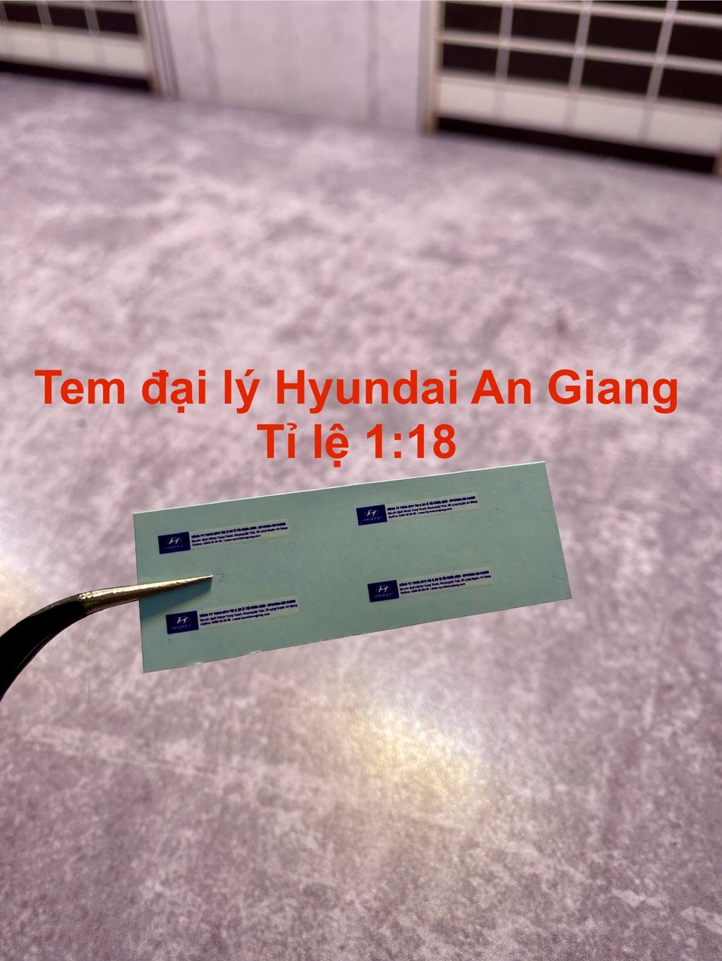Hyundai CAR BRAND AGENT STAMP 1:18 SCALE (Water stamp) | Shopee Philippines