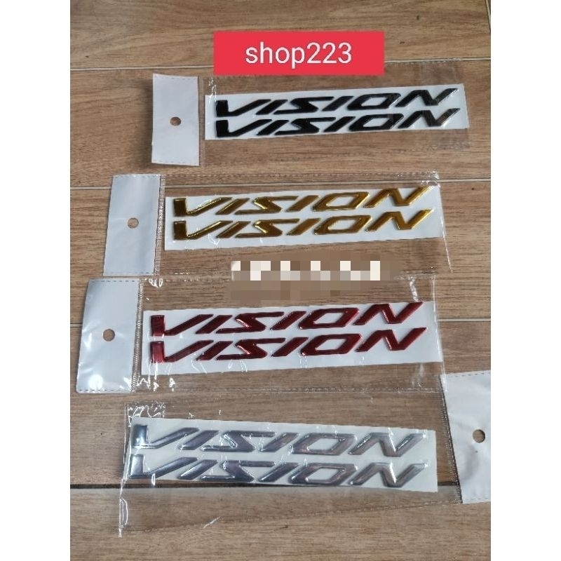Vision stamp set 2021, 2022, 2023, 2024 - processed goods | Shopee ...