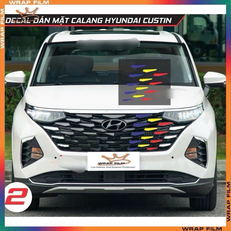 3m reflective Decal for Hyundai Custin front cover | Shopee Philippines