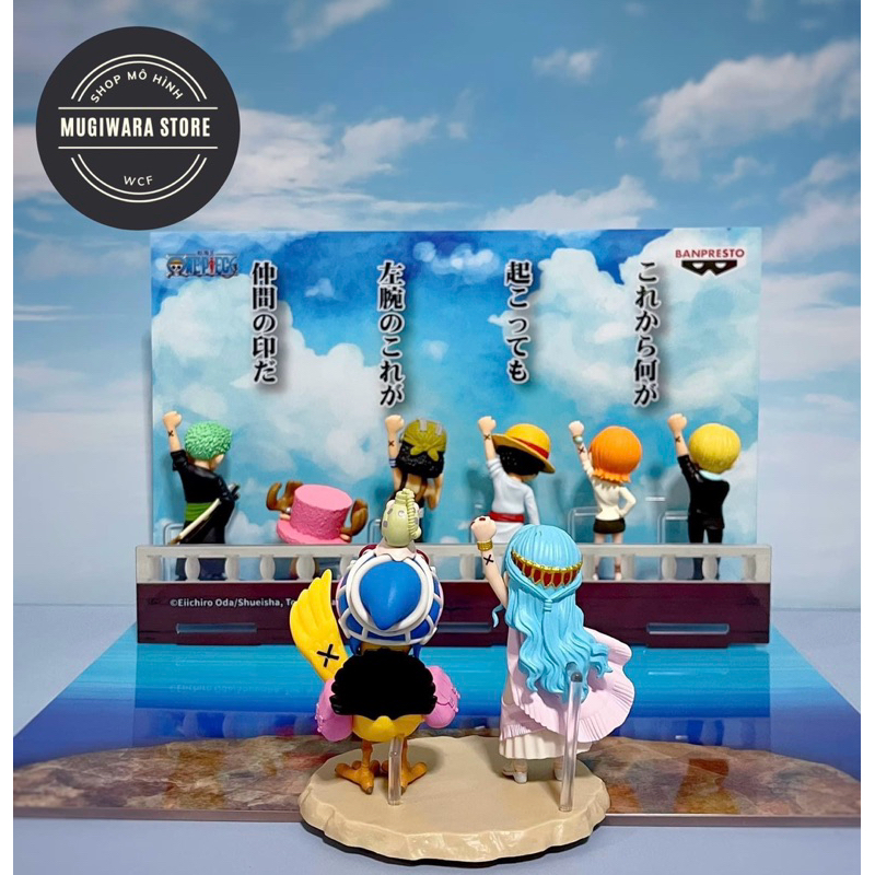 Wcf Team model goodbye straw hat Vivi genuine Bandai toy | Shopee ...