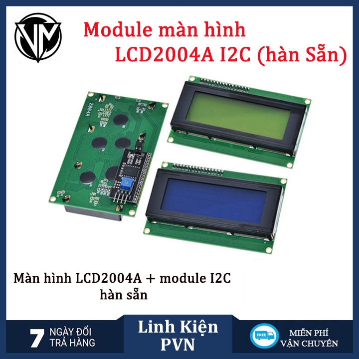 2004 LCD screen with I2C module (Pre-soldered) | Shopee Philippines