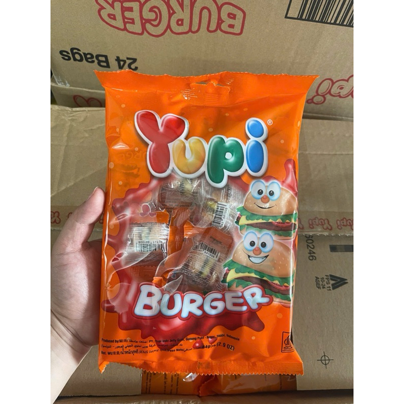 Yupi Burger Gummies 84g | Shopee Philippines