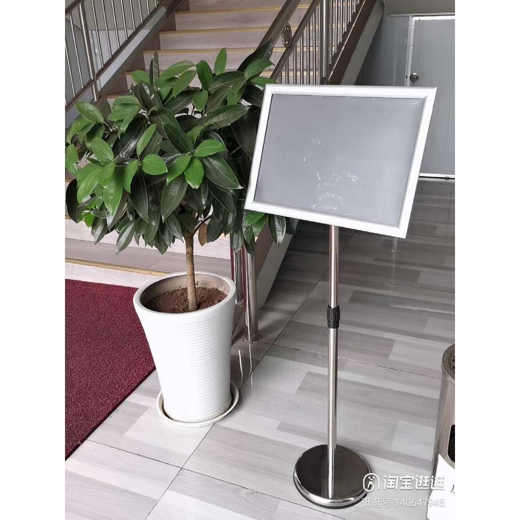 A3 size menu shelf, stainless steel signage, signage, A3 menu shelf ...